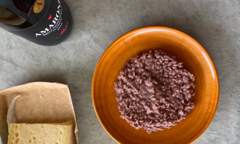 Risotto all’Amarone: la ricetta dalla tradizione veronese